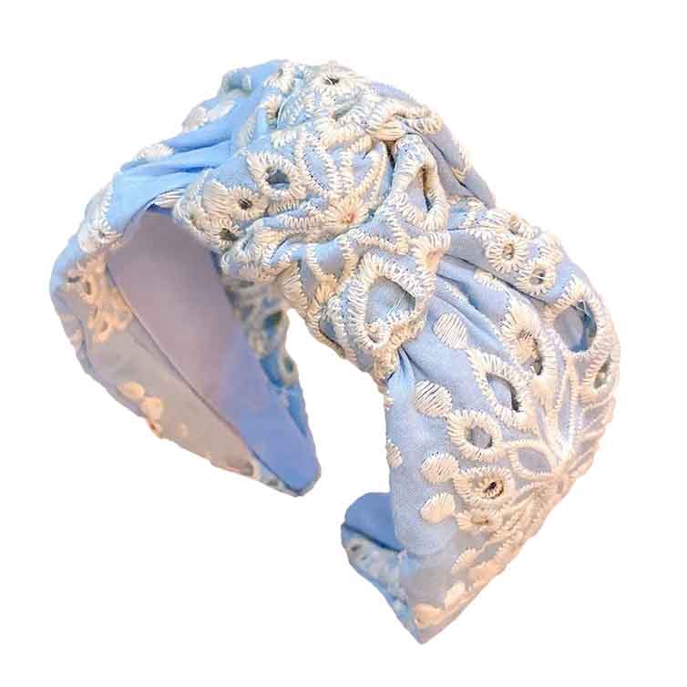 Serre tete bandana bleu | Reine d'Aujourd'hui